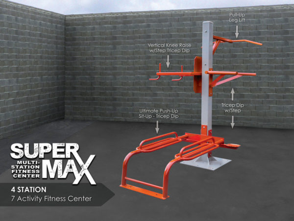 SuperMAX Correctional Fitness Equipment - 100% Made in USA